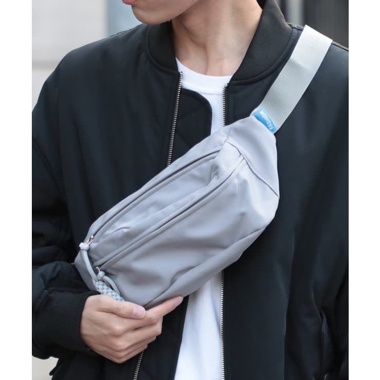 【MAISON CLUB】シンプルボディーバッグ ウエストバッグ KNF037[品番：TTMW0001238]｜SETUP7【MEN ...