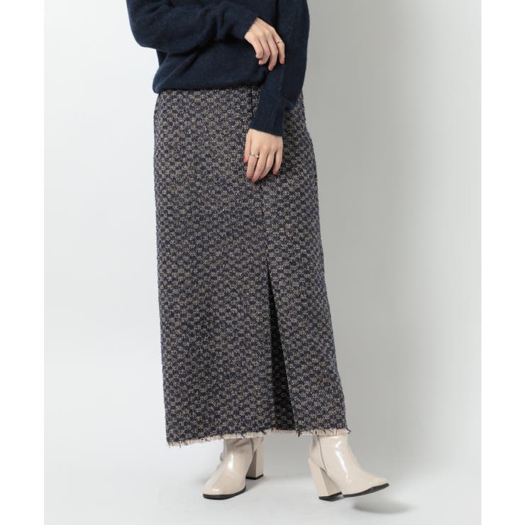 【SETUP7】ラメ入りカラーも選べる！ツイードナロースカート trc[品番：TTMW0002272]｜SETUP7【WOMEN】（セットアップセブン）のレディースファッション通販 ...