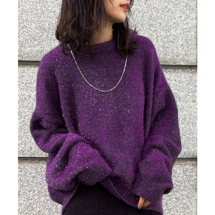 【SETUP7】24SS グリッターラメフェザーニット[品番：TTMW0001011]｜SETUP7【WOMEN】（セットアップセブン）のレディースファッション通販｜SHOPLIST（ショップリスト）