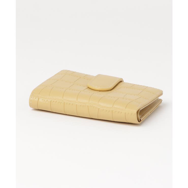 【SETUP7】クロコ型押し二つ折りカラーウォレット KNF[品番：TTMW0001206]｜SETUP7【WOMEN】（セットアップセブン）のレディースファッション通販｜SHOPLIST ...