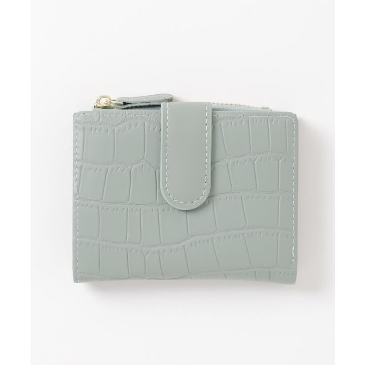 【SETUP7】クロコ型押し二つ折りカラーウォレット KNF[品番：TTMW0001206]｜SETUP7【WOMEN】（セットアップセブン）のレディースファッション通販｜SHOPLIST ...