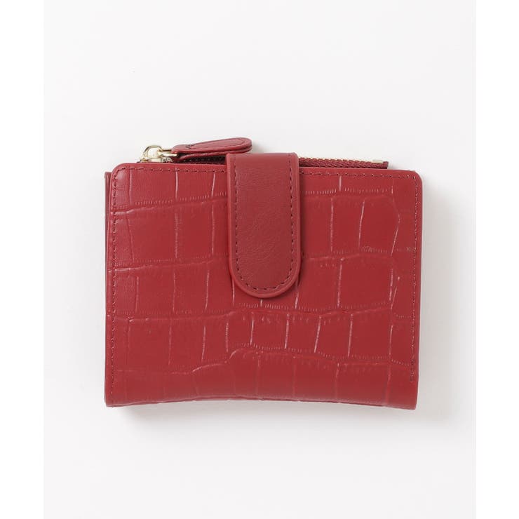 【SETUP7】クロコ型押し二つ折りカラーウォレット KNF[品番：TTMW0001206]｜SETUP7【WOMEN】（セットアップセブン）のレディースファッション通販｜SHOPLIST ...