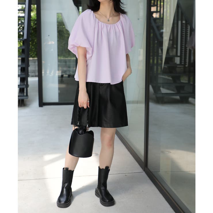 【SETUP7】PUレザー巾着2WAYショルダーバッグ KNF012[品番：TTMW0000726]｜SETUP7【WOMEN】（セットアップセブン）のレディースファッション通販 ...