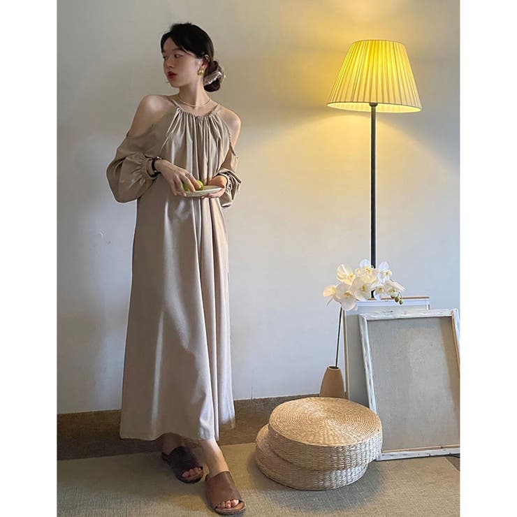 【SETUP7】オープンショルダーワンピース SCCH400[品番：TTMW0000485]｜SETUP7【WOMEN】（セットアップセブン）のレディースファッション通販｜SHOPLIST ...