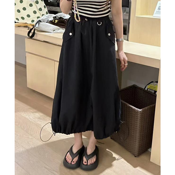 【SETUP7】ギャザーカーゴスカート KNF030[品番：TTMW0000471]｜SETUP7【WOMEN】（セットアップセブン）のレディースファッション通販｜SHOPLIST（ショップリスト）