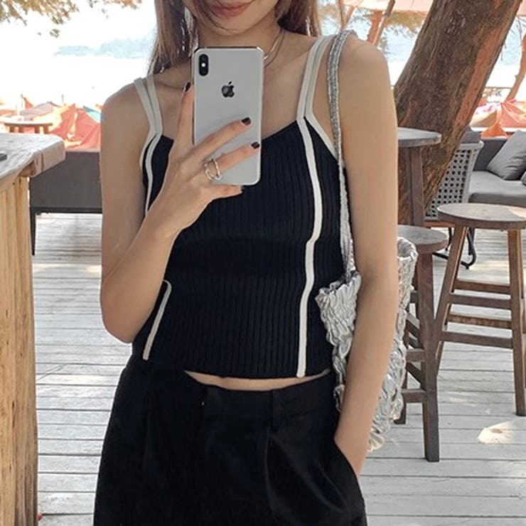 ダブルストラップニットキャミソール[品番：SHNW0011350]｜LADY LIKE （レディライク ）のレディースファッション通販 ...