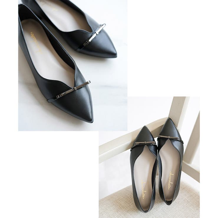 日本製 リボンバックル パンプス 晴雨兼用 レイン 撥水[品番