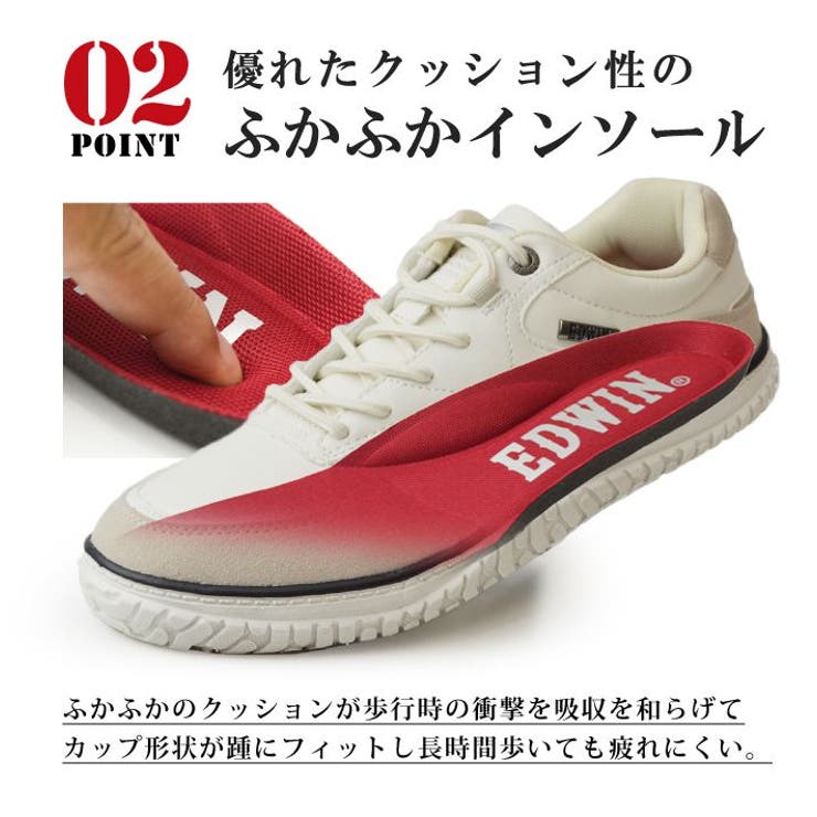 EDWIN エドウィン スニーカー[品番：FTCS0001071]｜ShoeSquare（シュースクエア）のメンズファッション通販 ...