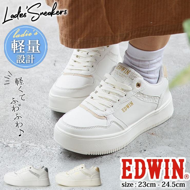 EDWIN エドウィン スニーカー[品番：FTCS0001236]｜ShoeSquare WOMEN（シュースクエアウーマン）のレディース ...