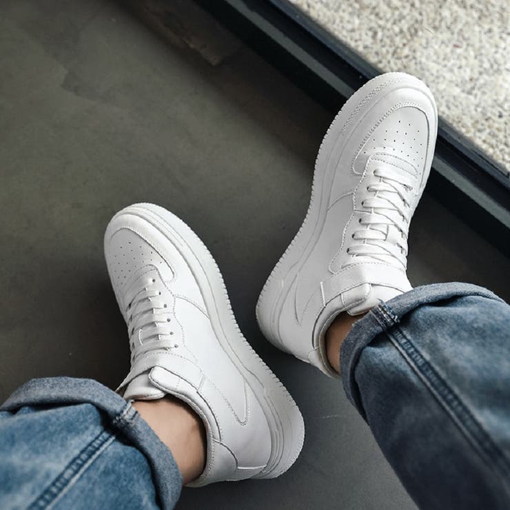 スニーカー 白 メンズ SPS168-7[品番：XO000004592]｜SVEC（シュベック）のメンズファッション通販｜SHOPLIST（ショップリスト）