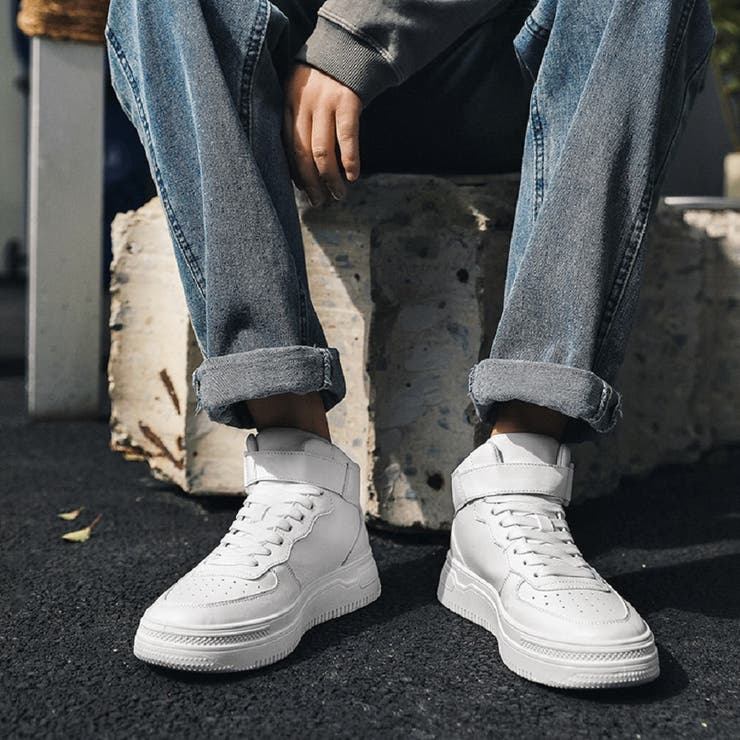 スニーカー 白 メンズ SPS168-7[品番：XO000004592]｜SVEC（シュベック）のメンズファッション通販｜SHOPLIST（ショップリスト）