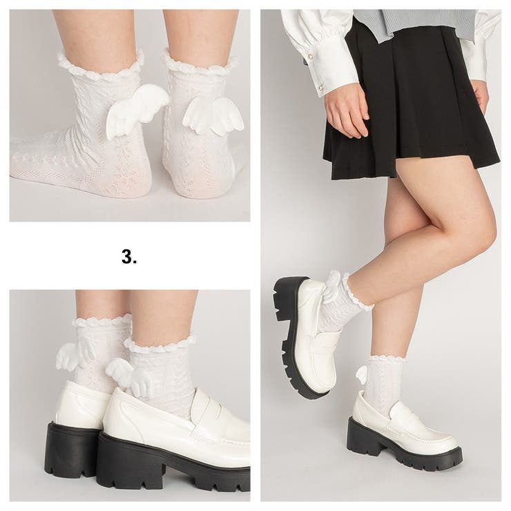 バックポイント メロウソックス[品番：XO000005325]｜SVEC（シュベック）のレディースファッション通販｜SHOPLIST（ショップリスト）