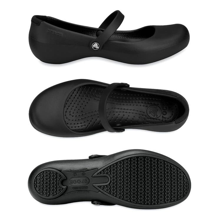 crocs 11050 001 Alice Work Flat[品番：TRYW0000309]｜つるや（ツルヤ）のレディースファッション通販 ...