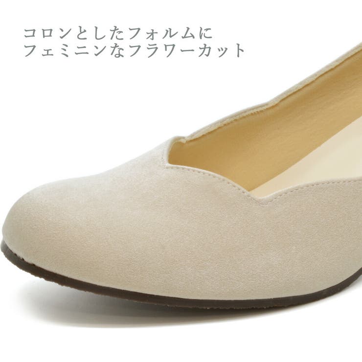 DEAR GALLERY 3255 DS-3255 ラウンドパンプス[品番：TRYW0000623]｜つるや（ツルヤ）のレディースファッション ...