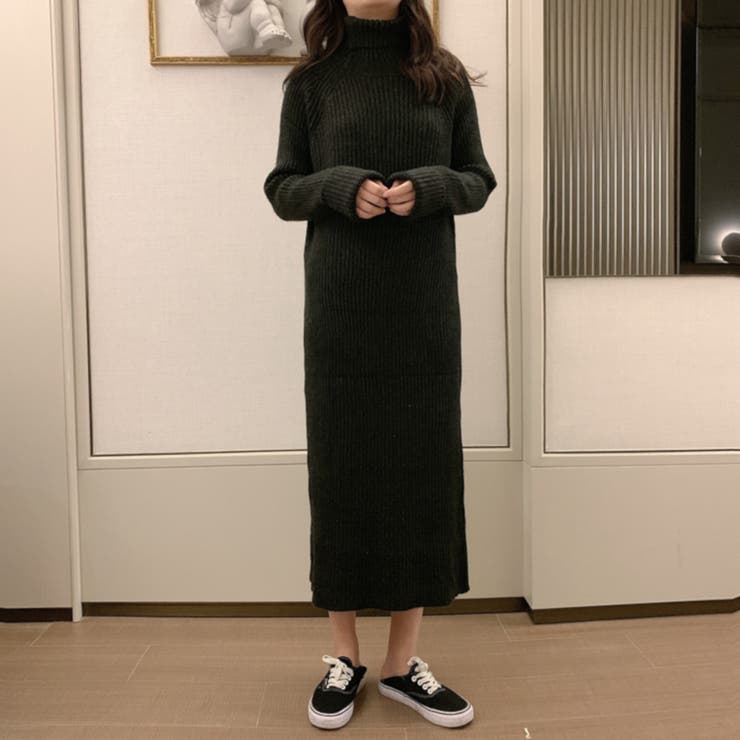 ニットワンピース ニットワンピ ロング丈[品番:NMSW0000136 ニットワンピース ニットワンピ ロング丈[品番:NMSW0000136