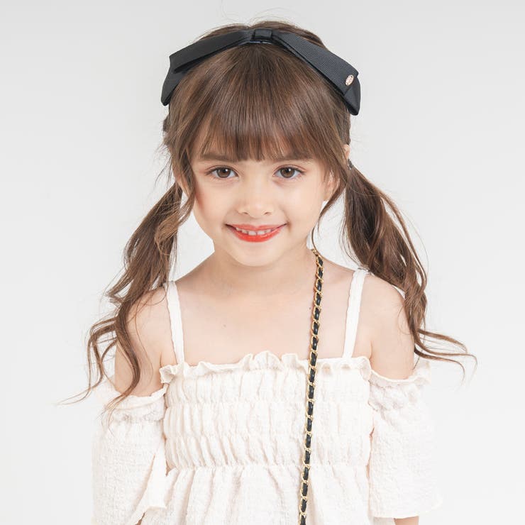 リボンデザインカチューシャ[品番：VINK0001846]｜URBAN CHERRY（アーバンチェリー）のキッズファッション通販｜SHOPLIST（ショップリスト）