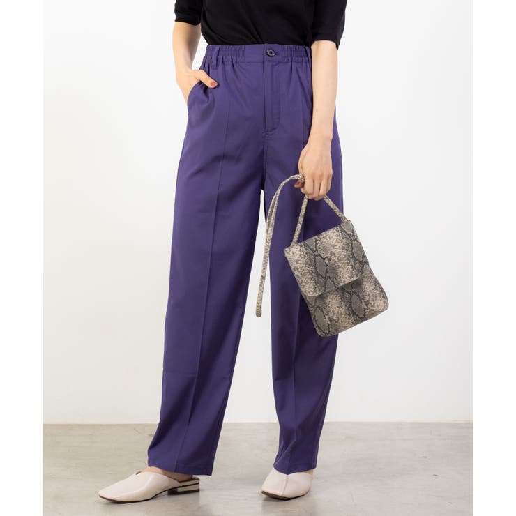 センタープレステーパードパンツ WE19AU08-L3930[品番：WG010069637]｜WEGO【WOMEN】（ウィゴー）のレディース ...