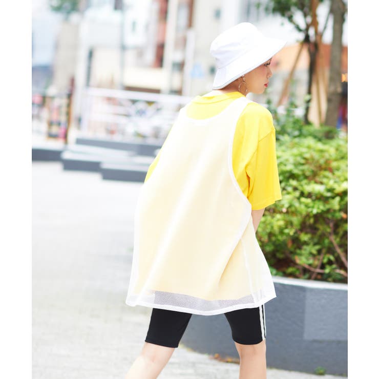 メッシュタンクレイヤードBIGTシャツ WE19SM07-L1847[品番：WG010038800]｜WEGO【WOMEN】（ウィゴー）の ...