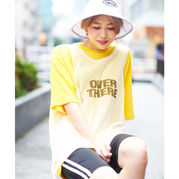 メッシュタンクレイヤードBIGTシャツ WE19SM07-L1847[品番：WG010038800]｜WEGO【WOMEN】（ウィゴー）の ...
