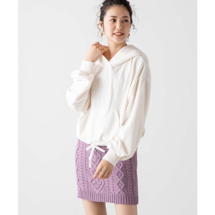 ケーブルミニスカート WE19WN09-L0458[品番：WG010038662]｜WEGO【WOMEN】（ウィゴー）｜レディースファッション ...