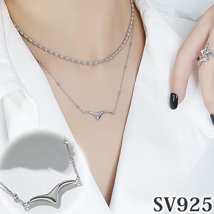 DNK-35 シルバ-925 ネックレス ペンダント ユニセックス[品番：BCYW0026291]｜BACKYARD FAMILY（バックヤードファミリー）のレディースファッション通販 ...