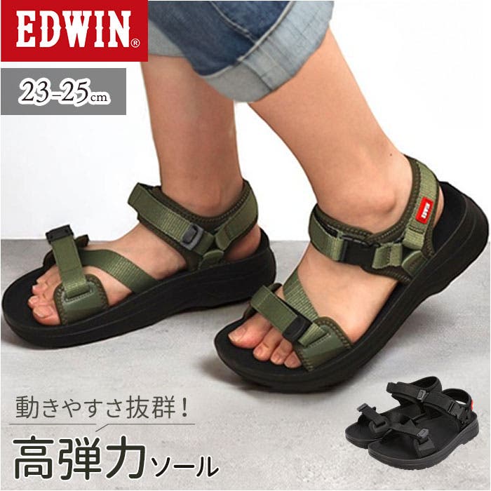 EDWIN レディース スポーツサンダル EW5223[品番：BCYW0037865]｜BACKYARD FAMILY（バックヤードファミリー）のレディースファッション通販｜SHOPLIST ...