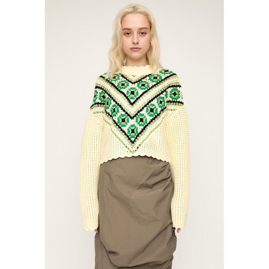 CROCHET MG トップス[品番：BJLW0021855]｜SLY OUTLET（スライアウトレット）のレディースファッション通販 ...