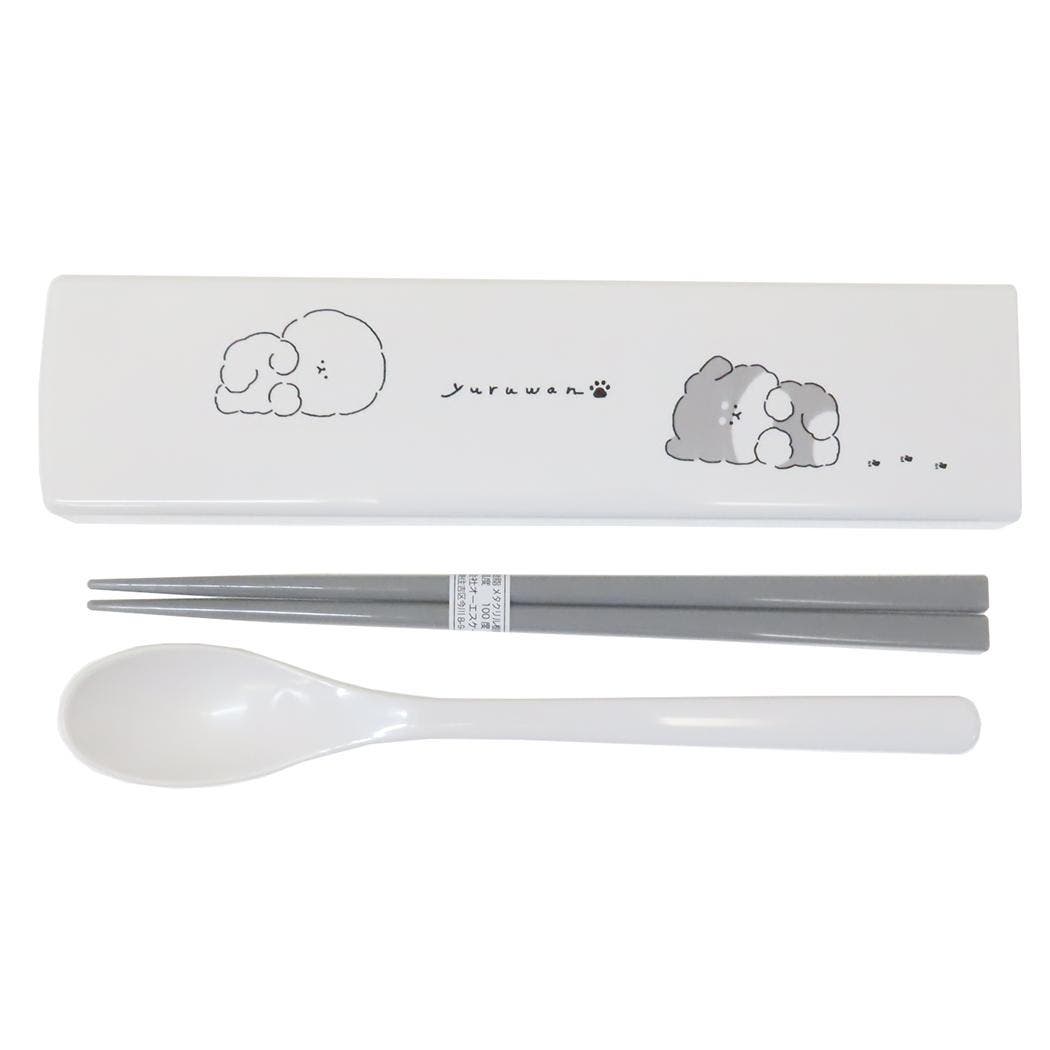 YURUWAN コンビセット おはし＆スプーンのツインセット[品番：BREW0129928]｜cinemacollection（シネマ ...