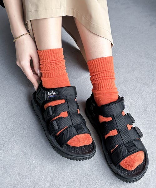 《JaVa ジャバコラボ》軽量＆万能。グラディエーター風サンダル[品番：WZ000004498]｜Classical Elf （クラシカルエルフ）のレディースファッション通販｜SHOPLIST ...