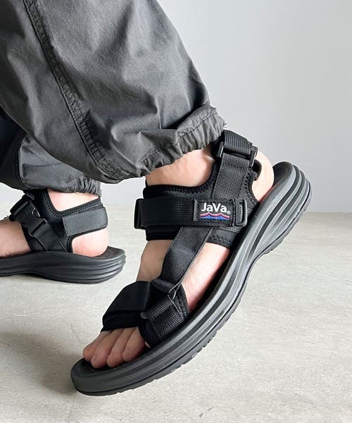 《Javaジャバコラボ》スポーティーストラップベルクロサンダル[品番：WZ000005196]｜Classical Elf Men（クラシカルエルフ メン）のメンズファッション通販 ...