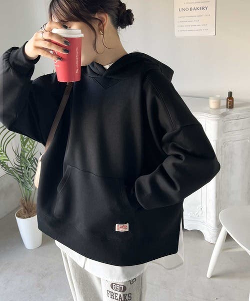 《JaVaジャバ コラボ》大人カジュアル。ダンボールニットリブパーカー[品番：WZ000004484]｜Classical Elf （クラシカルエルフ）のレディースファッション通販 ...