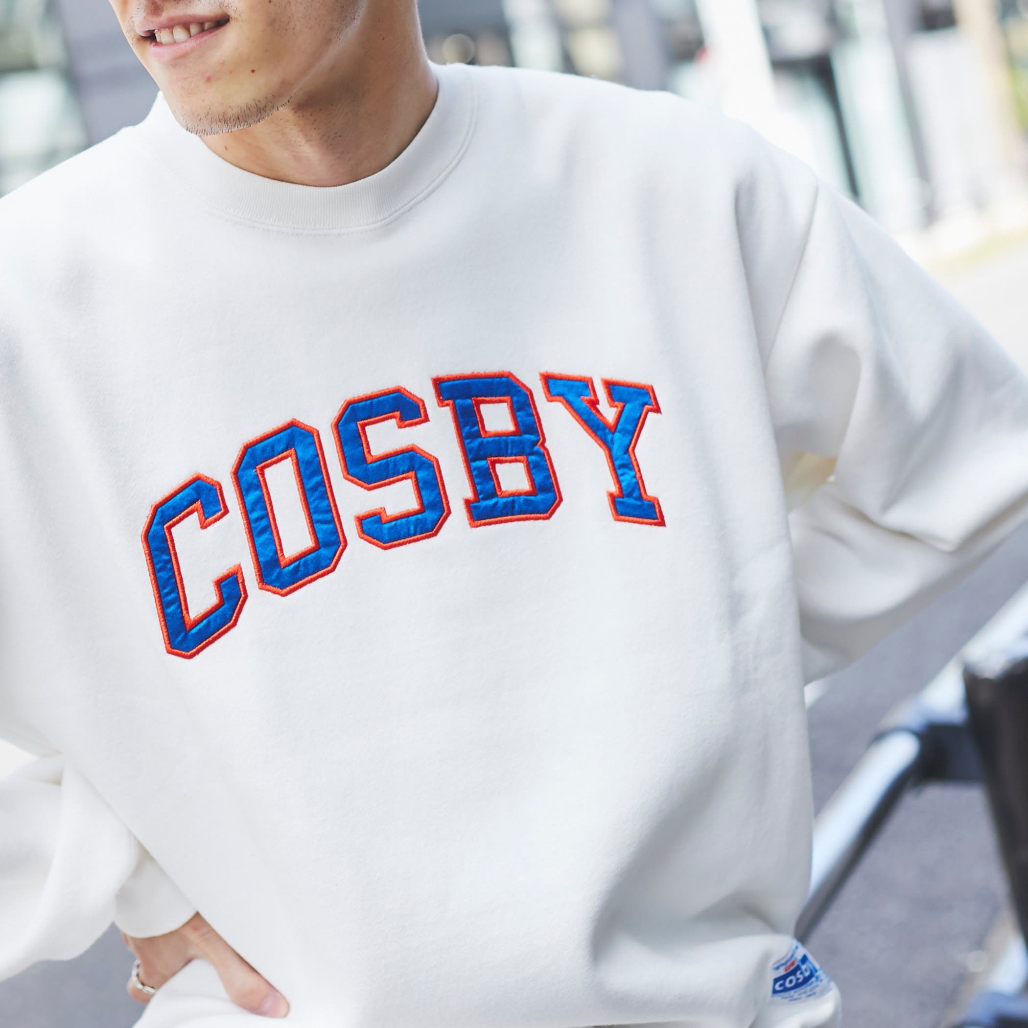 COSBY（コスビー）別注ワッペンロゴクルーネックスウェット[品番：COEW0003884]｜coen【men】（コーエン）のメンズ ...