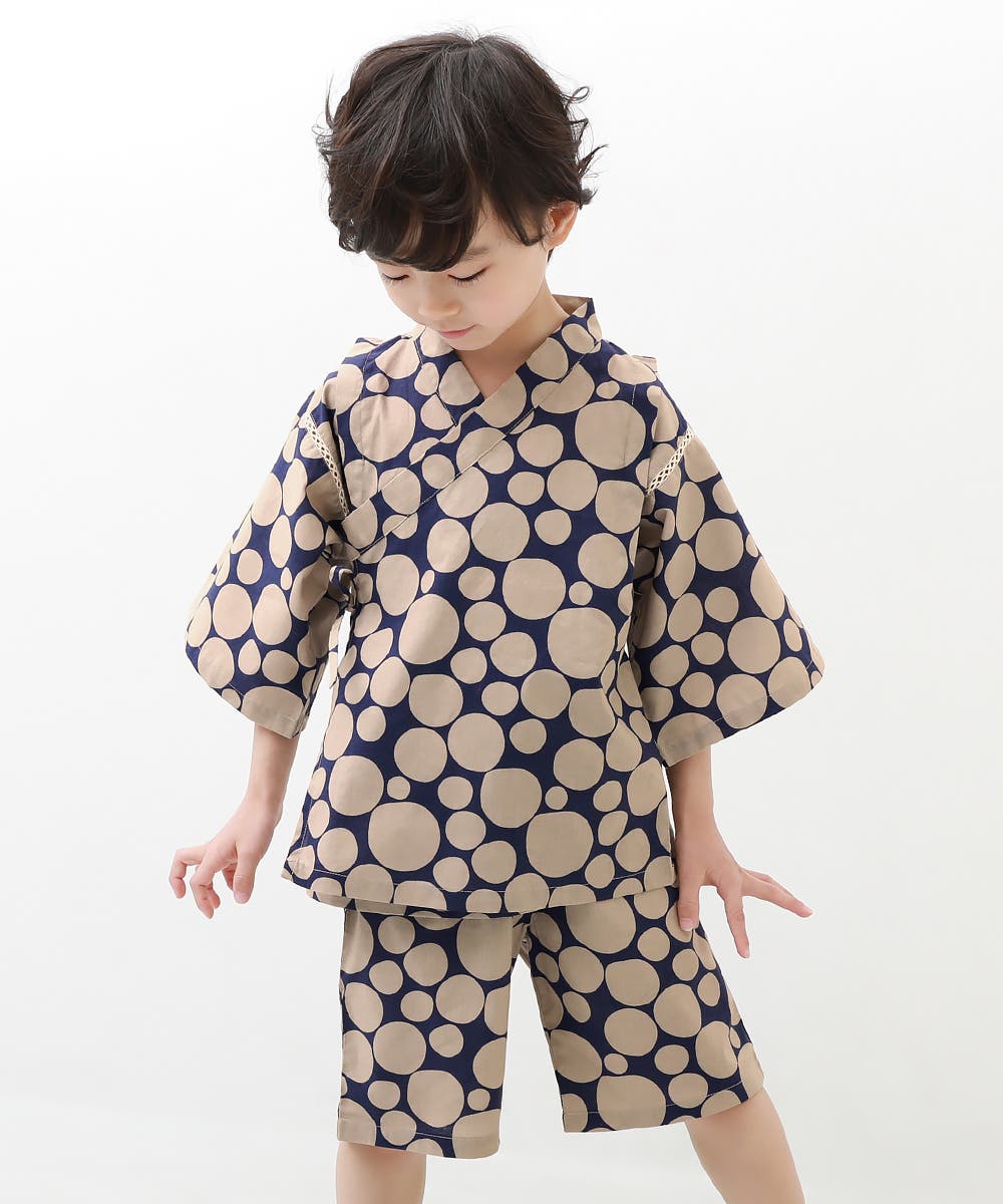 甚平 子供服 キッズ 男の子 浴衣・甚平[品番：VR000009758]｜devirock（デビロック）のキッズファッション通販 ...
