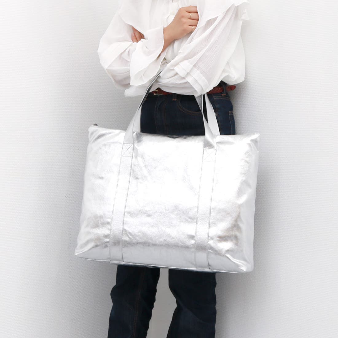 カシュカシュ cachecache / 綿コーティングビッグバッグ[品番：UBOW0009206]｜UNBILLION（アンビリオン）のレディースファッション通販｜SHOPLIST（ショップリスト）