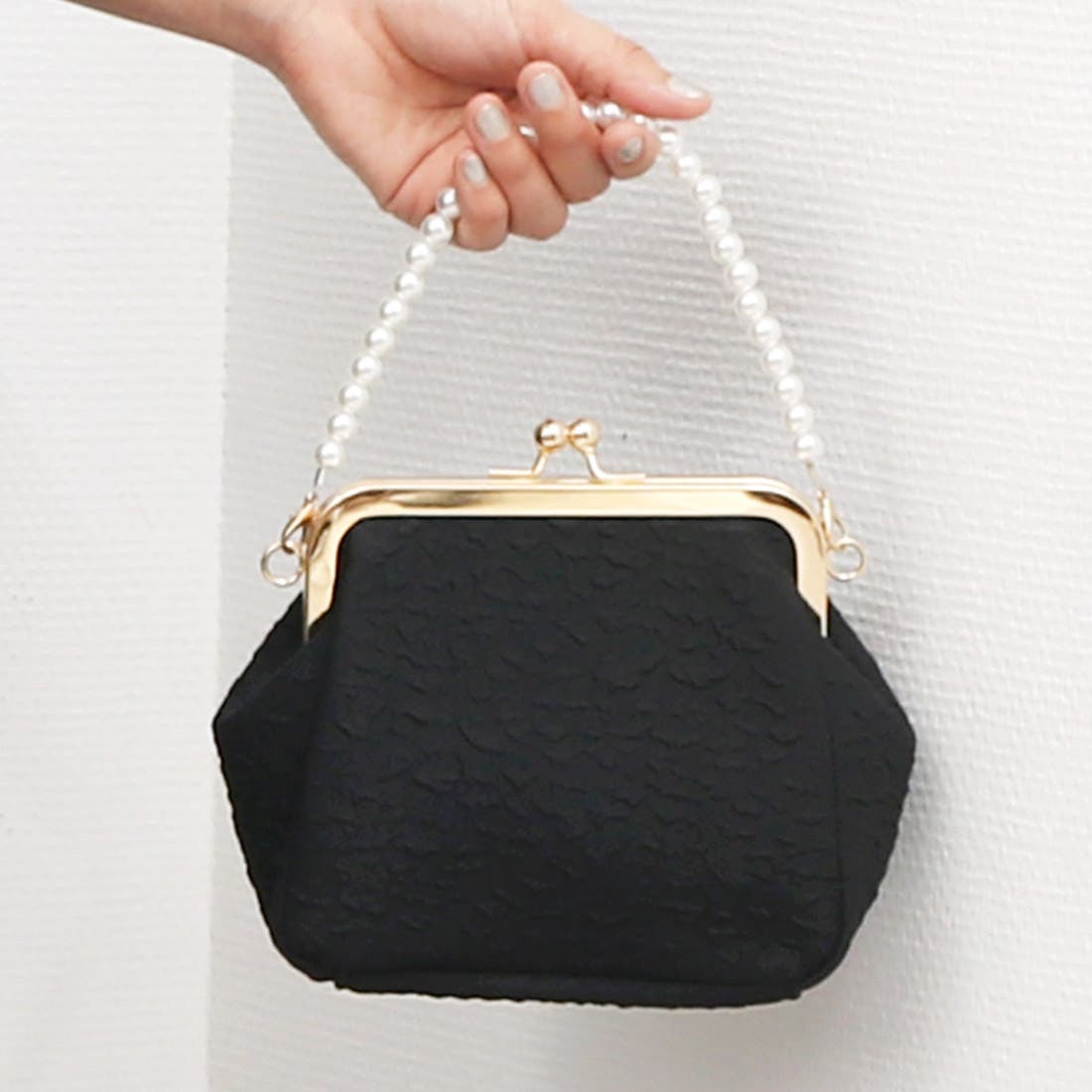 カシュカシュ / 2wayパールハンドル付きがま口パーティバッグ[品番：UBOW0009537]｜UNBILLION（アンビリオン）のレディースファッション通販｜SHOPLIST（ショップリスト）