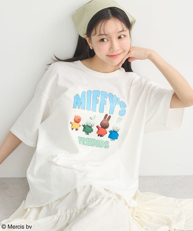 miffy/earth ミッフィーフレンズアニメーションT[品番：EMEW0049485]｜earth music&ecology （アースミュージックアンドエコロジー ）のレディース ...