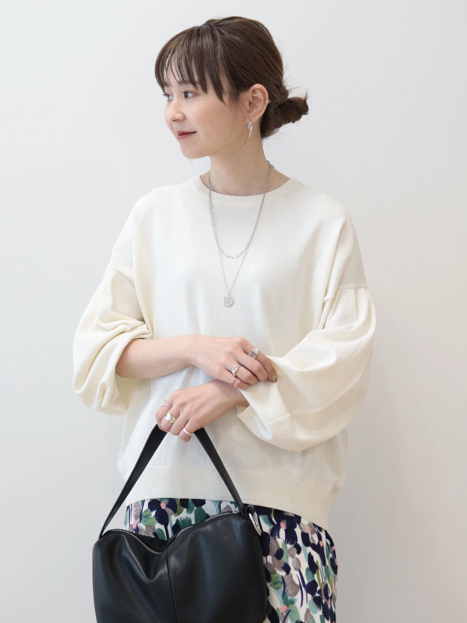 袖ボリュームニットプルオーバー[品番：EHEW0043519]｜AMERICAN HOLIC（アメリカンホリック）のレディースファッション通販｜SHOPLIST（ショップリスト）