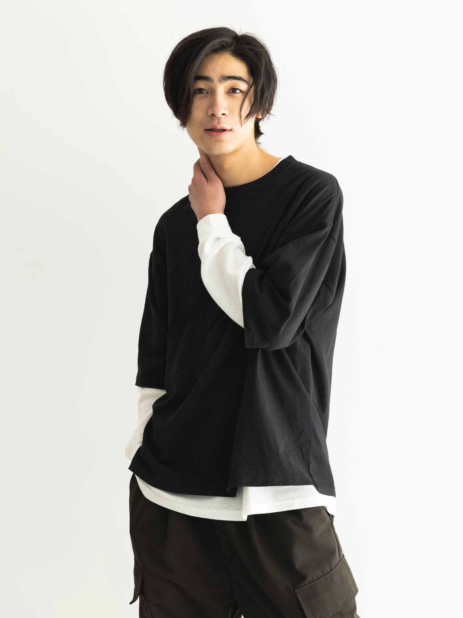 16/-OE天竺TEE+ワッフルL/S TEE SET[品番：EHEW0038526]｜CRAFT STANDARD BOUTIQUE ...
