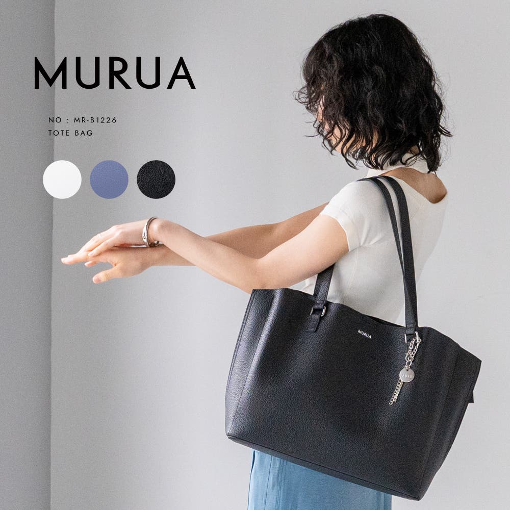 MURUA(ムルーア)トートバッグ MR-B1226[品番：EGLB0000128]｜ELGAES（エルゲイス）のレディースファッション通販｜SHOPLIST（ショップリスト）