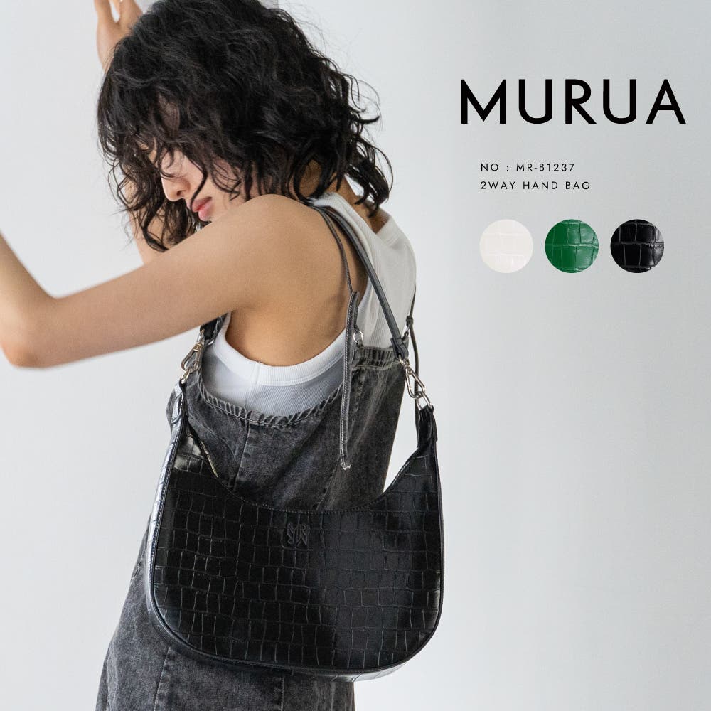 MURUA(ムルーア)ショルダーバッグ MR-B1237[品番：EGLB0000131]｜ELGAES（エルゲイス）のレディースファッション通販｜SHOPLIST（ショップリスト）