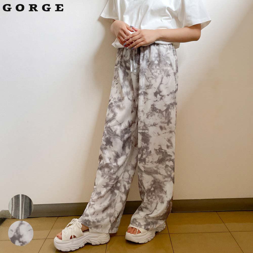 イージー柄パンツ[品番：GORW0009068]｜GORGE （ゴージ）のレディースファッション通販｜SHOPLIST（ショップリスト）