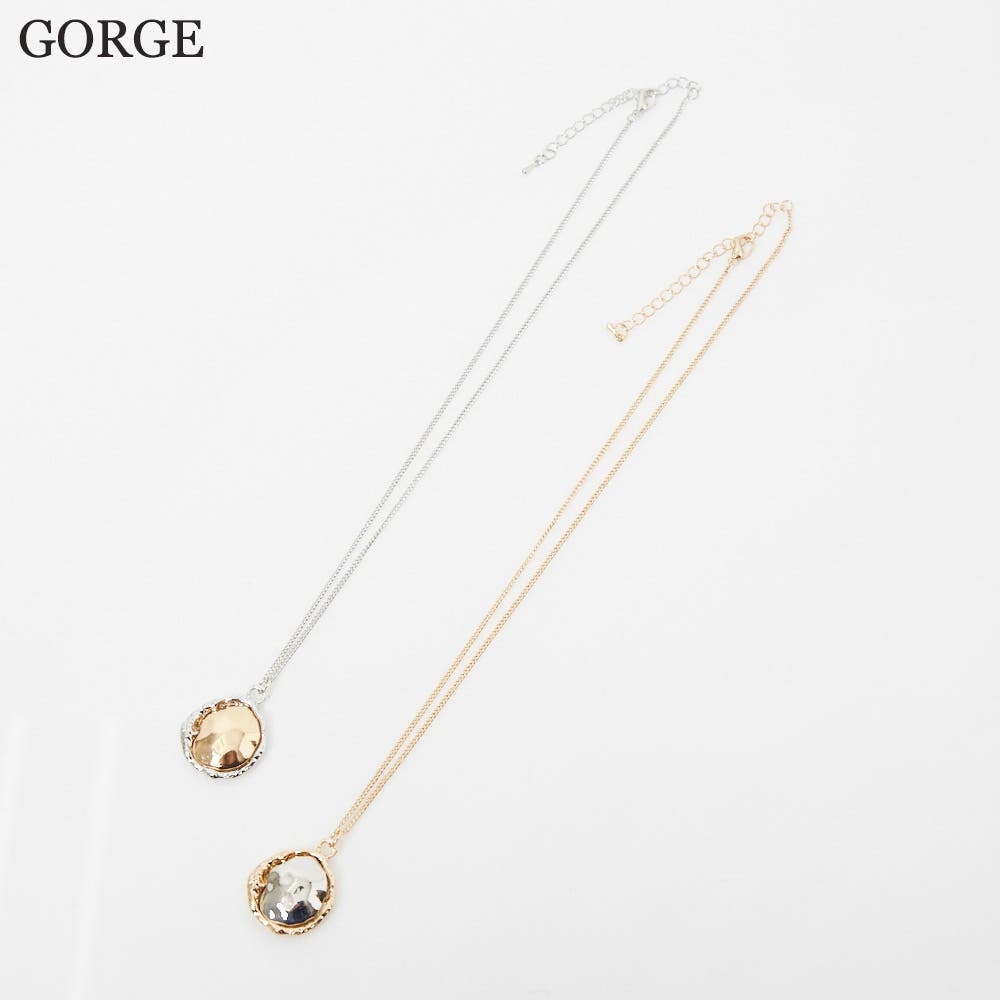 サークルプレートネックレス[品番：GORW0004332]｜GORGE （ゴージ）のレディースファッション通販｜SHOPLIST（ショップリスト）