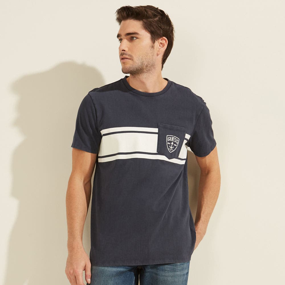 [GUESS] Anchor Striped Tee[品番：GUEW0006002]｜GUESS【MEN】（ゲス）のメンズファッション通販 ...
