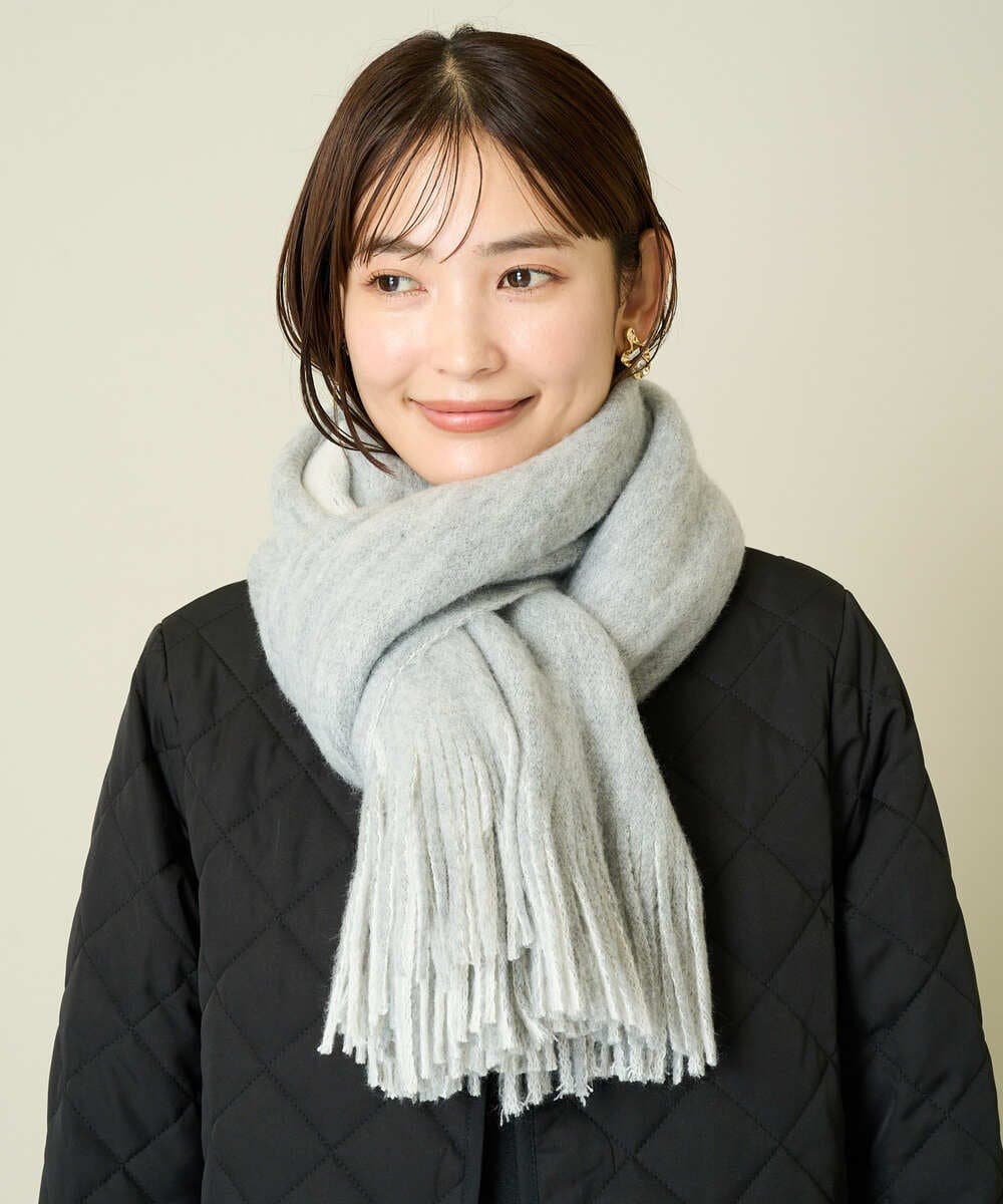 バイカラーロングマフラー[品番：ITKW0019064]｜a.v.v【WOMEN】（アーヴェヴェ）のレディースファッション通販 ...