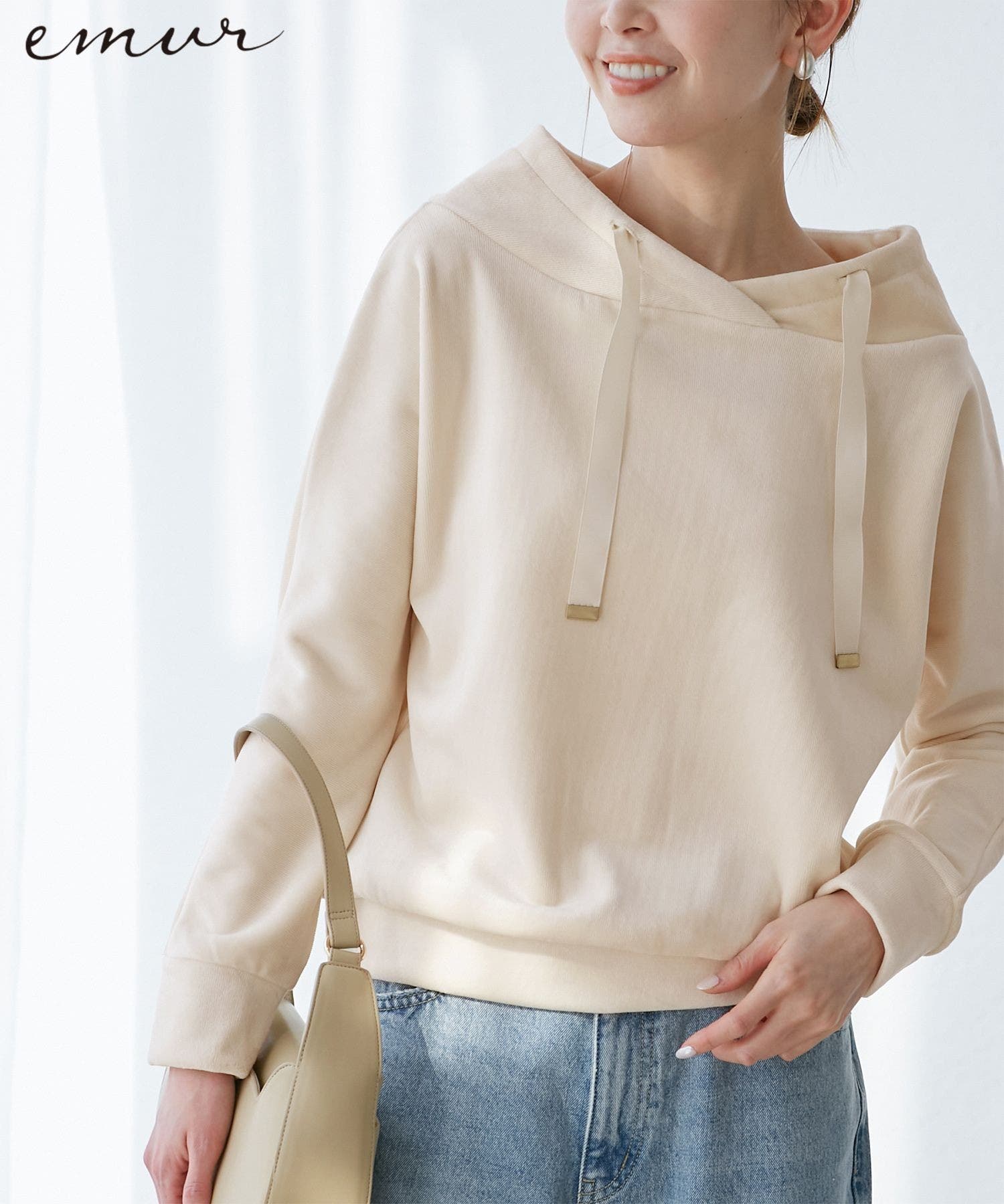 【emur/エミュール】リブベロアプルオーバー[品番：RPCW0048317]｜ROPE' PICNIC（ロペピクニック）のレディース ...