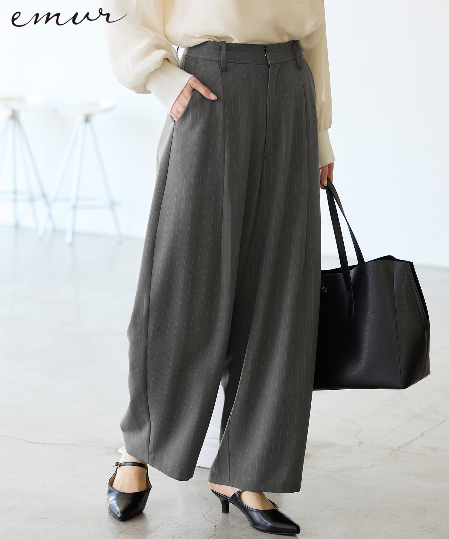 【emur/エミュール】コクーンシルエットパンツ[品番：RPCW0046970]｜ROPE' PICNIC（ロペピクニック）のレディース ...