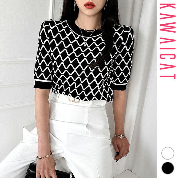 ニット レディース トップス[品番：KW000018256]｜KawaiCat（カワイキャット）のレディースファッション通販｜SHOPLIST ...