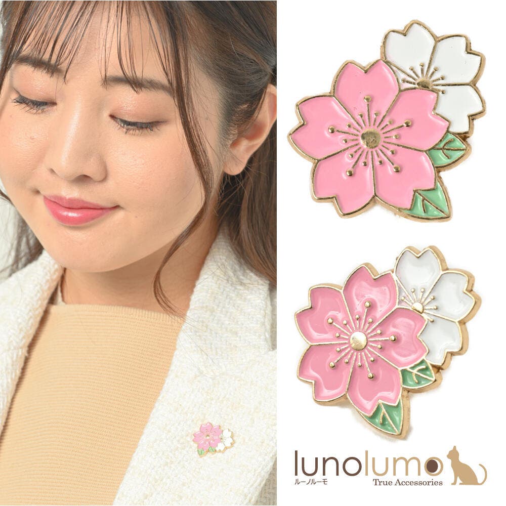 ピンバッチ ラペルピン ピンブローチ[品番：LNLA0008613]｜lunolumo（ルーノルーモ）のレディースファッション通販 ...