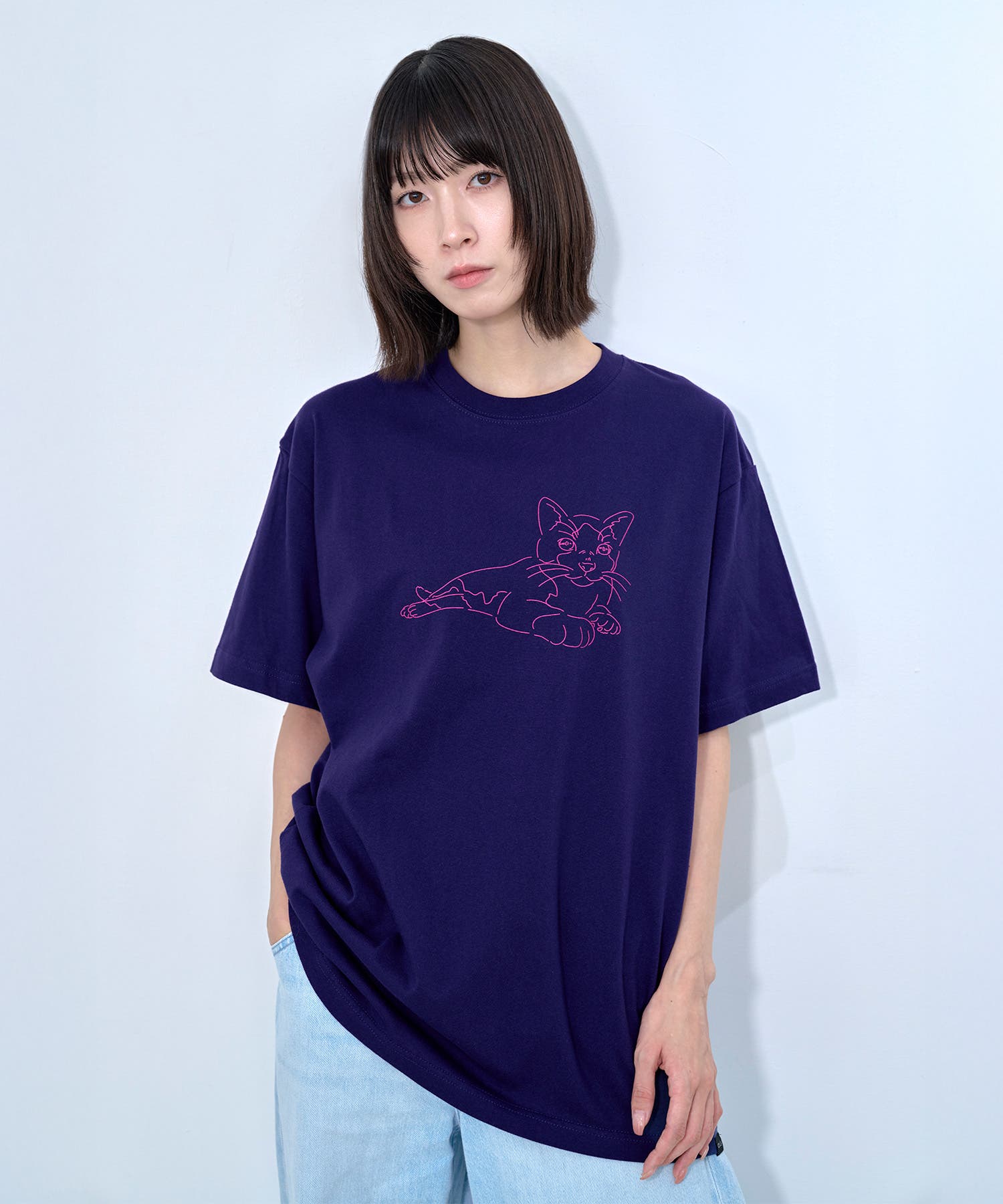 NORA Neko S/S Tee[品番：NORW0000002]｜Nora Lily（ノラリリー）｜レディースファッション通販ショップリスト