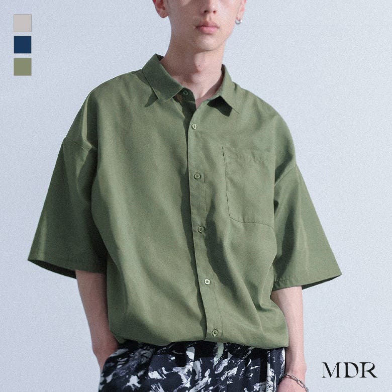 MDR裾ドロスト半袖シャツ[品番：MITW0018148]｜osharewalker（オシャレウォーカー ）のレディースファッション通販｜SHOPLIST（ショップリスト）